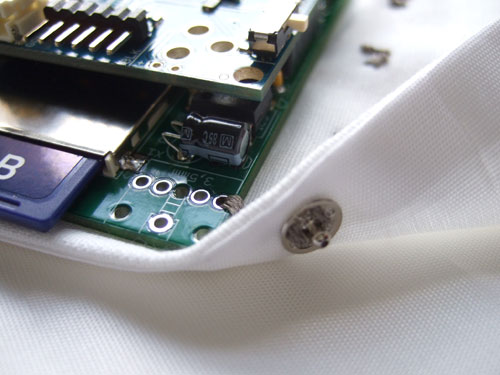 Lace Sensor Project | Textile-based electronic sensors.